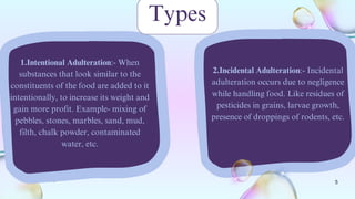 Food Adulteration and its health impacts | PDF