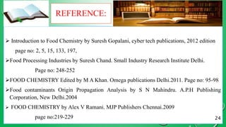 Food adulteration and analysis by Suresh Bi | PPTX