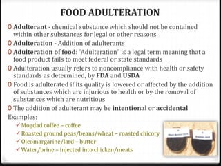 FOOD ADULTERATION AND ITS.pptx