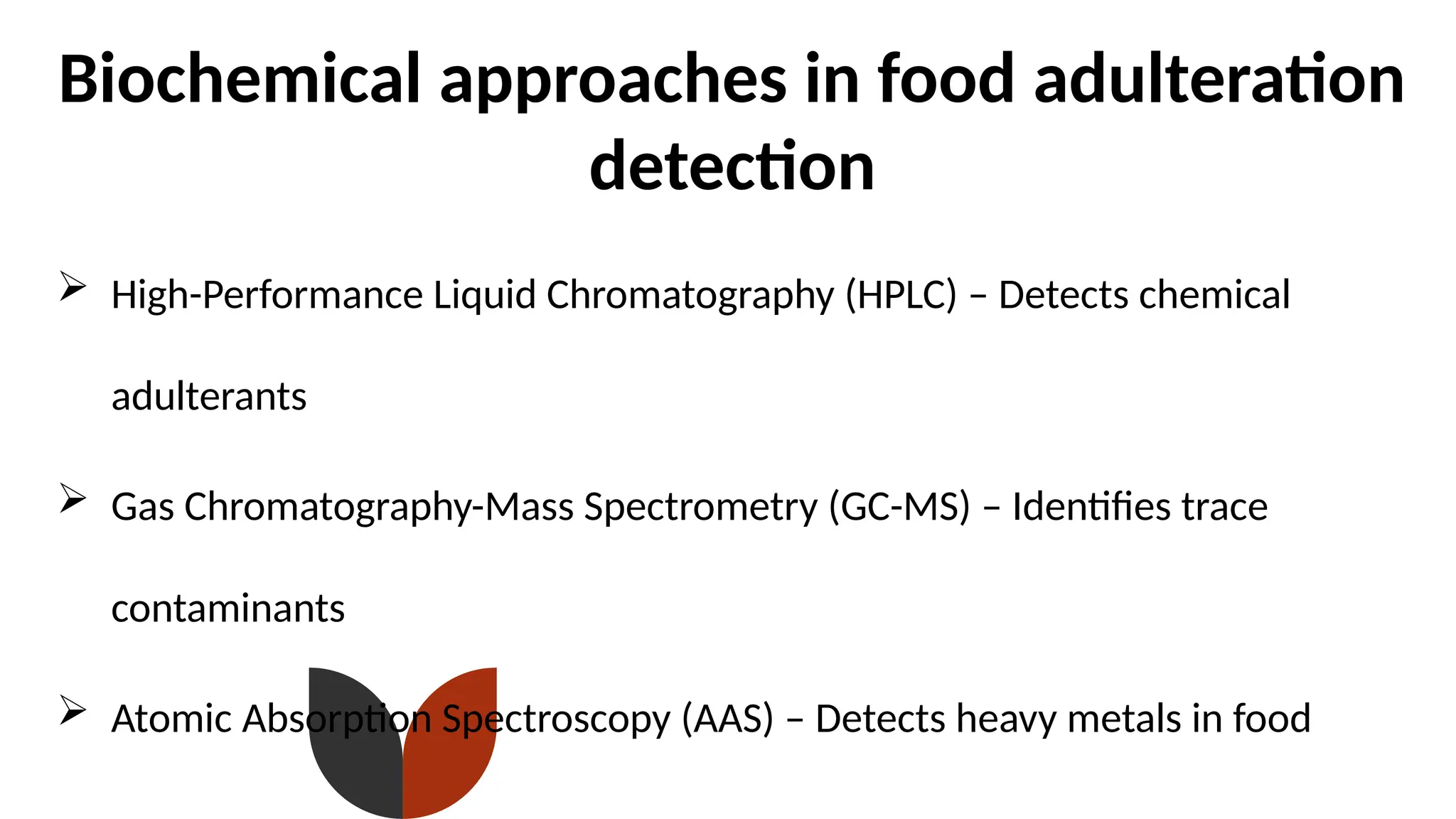 Food Adulteration Detection Methods Ppt Pptx