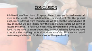 FOOD ADULTERATION OF FALAKATA POLYTECHNICNsanjay.pptx