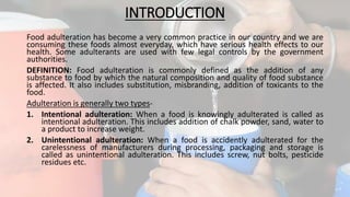 FOOD ADULTERATION OF FALAKATA POLYTECHNICNsanjay.pptx