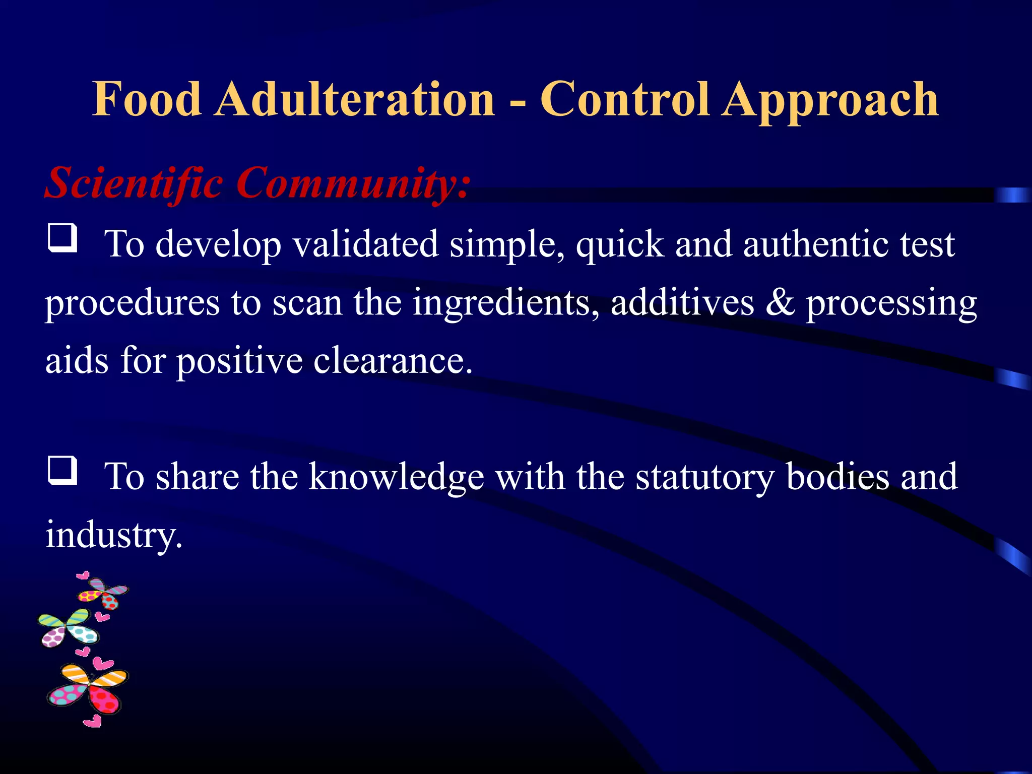 Food Adultration. | PPT