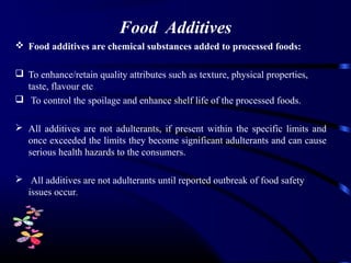 Food Adultration. | PPT