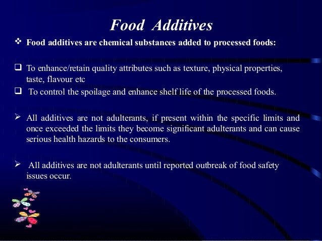 Food Adultration.