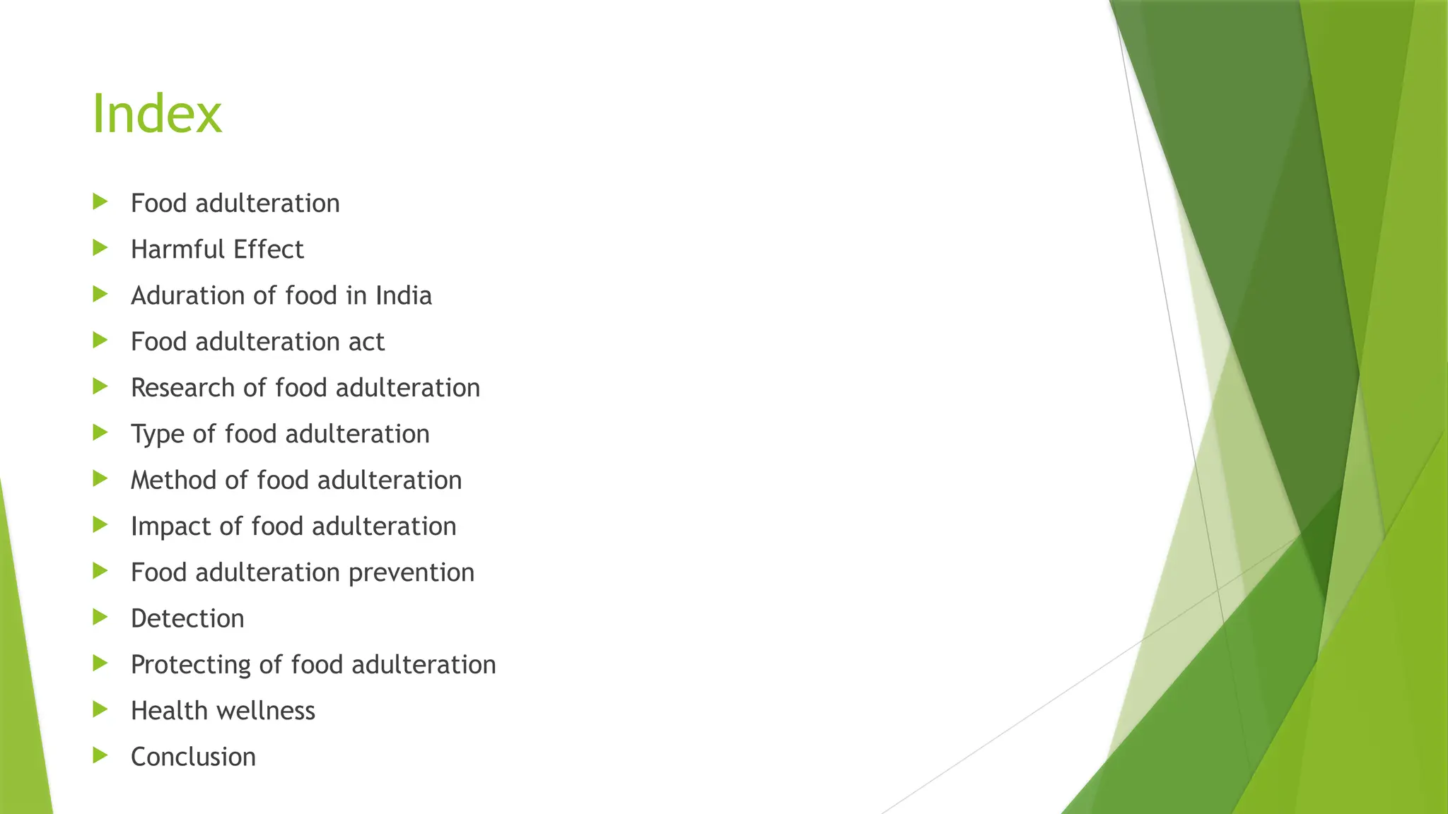 food aduration.pptx art integrated project | PPTX
