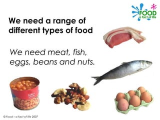 Food a fact of life | PPT