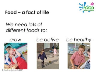 Food a fact of life | PPT