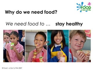 Food a fact of life | PPT