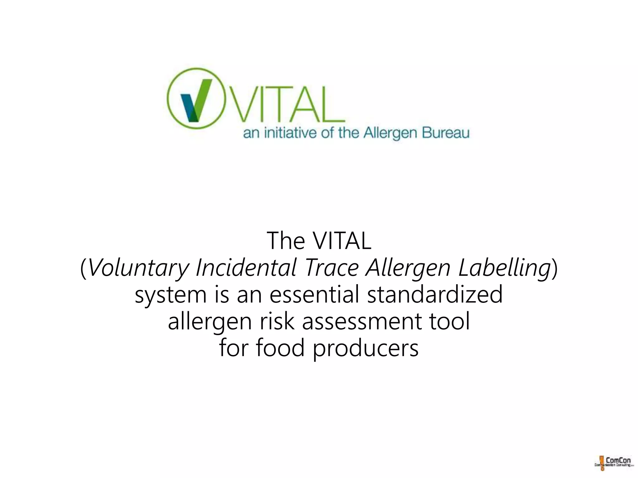 Food Allergen Management | PDF