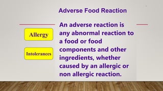 Food allergens | PPT
