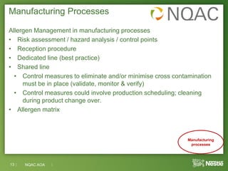 Food Allergens 2014 | PDF