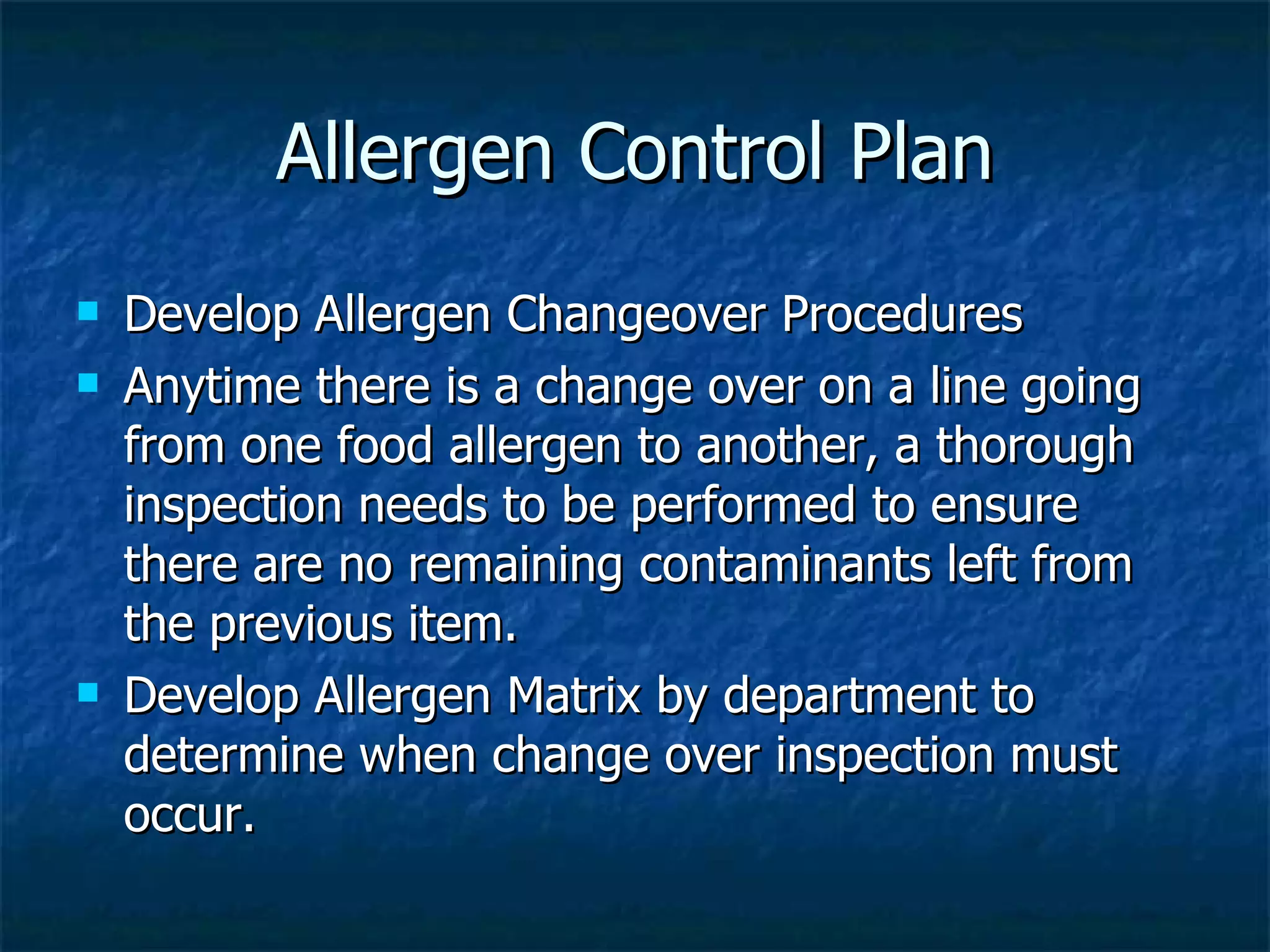 Food Allergens Slide | PPT | Allergies | Diseases and Conditions