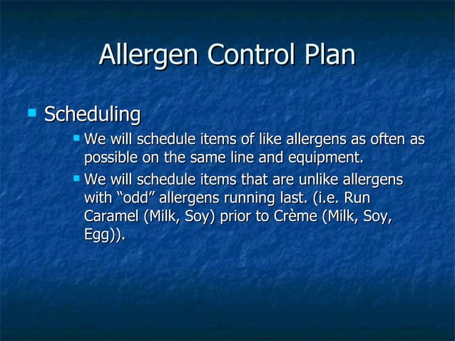 Food Allergens Slide | PPT | Allergies | Diseases and Conditions