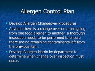 Food Allergens Slide | PPT