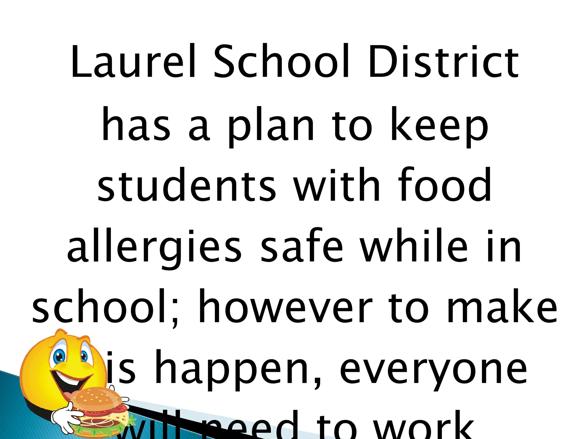Food Allergies At School Introduction Slides | PPT