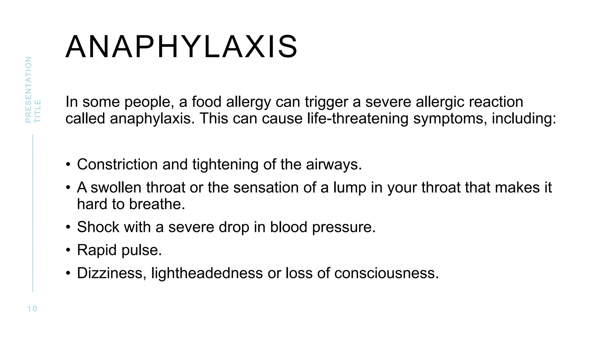Food allergy. Allergic reaction to certain foods. Signs and symptoms ...