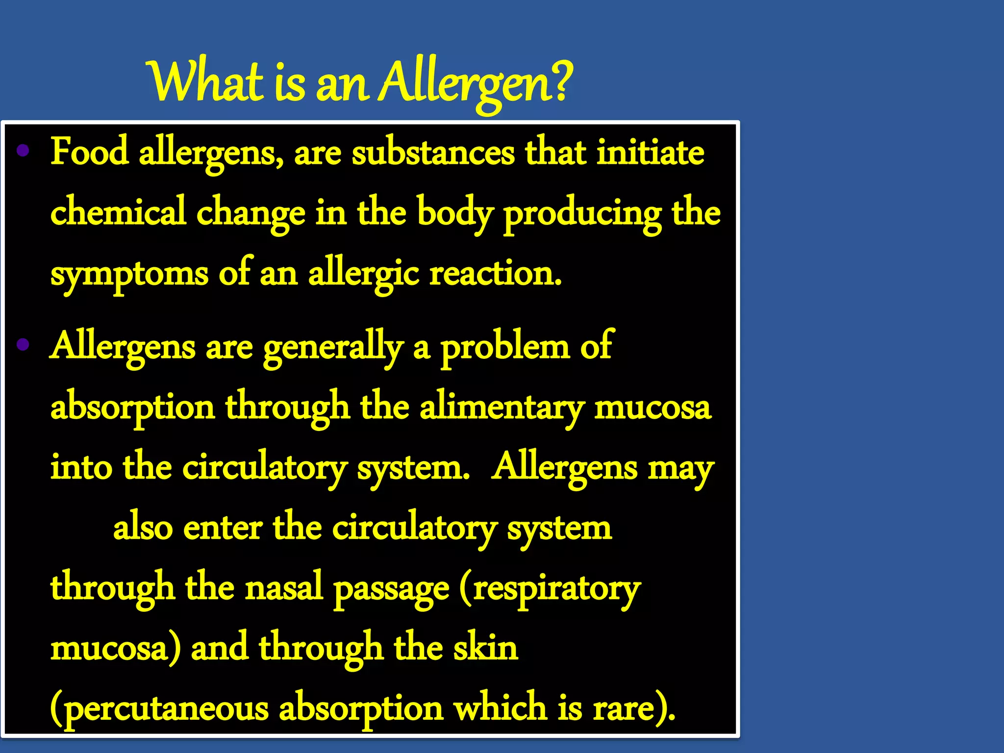 Food allergy | PPTX