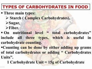 Carbohydrates || Food Analysis || Pharmaceutical Analysis Department ...