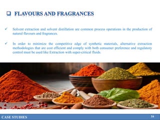 Supercritical Fluid Extraction in Food Analysis | PPTX