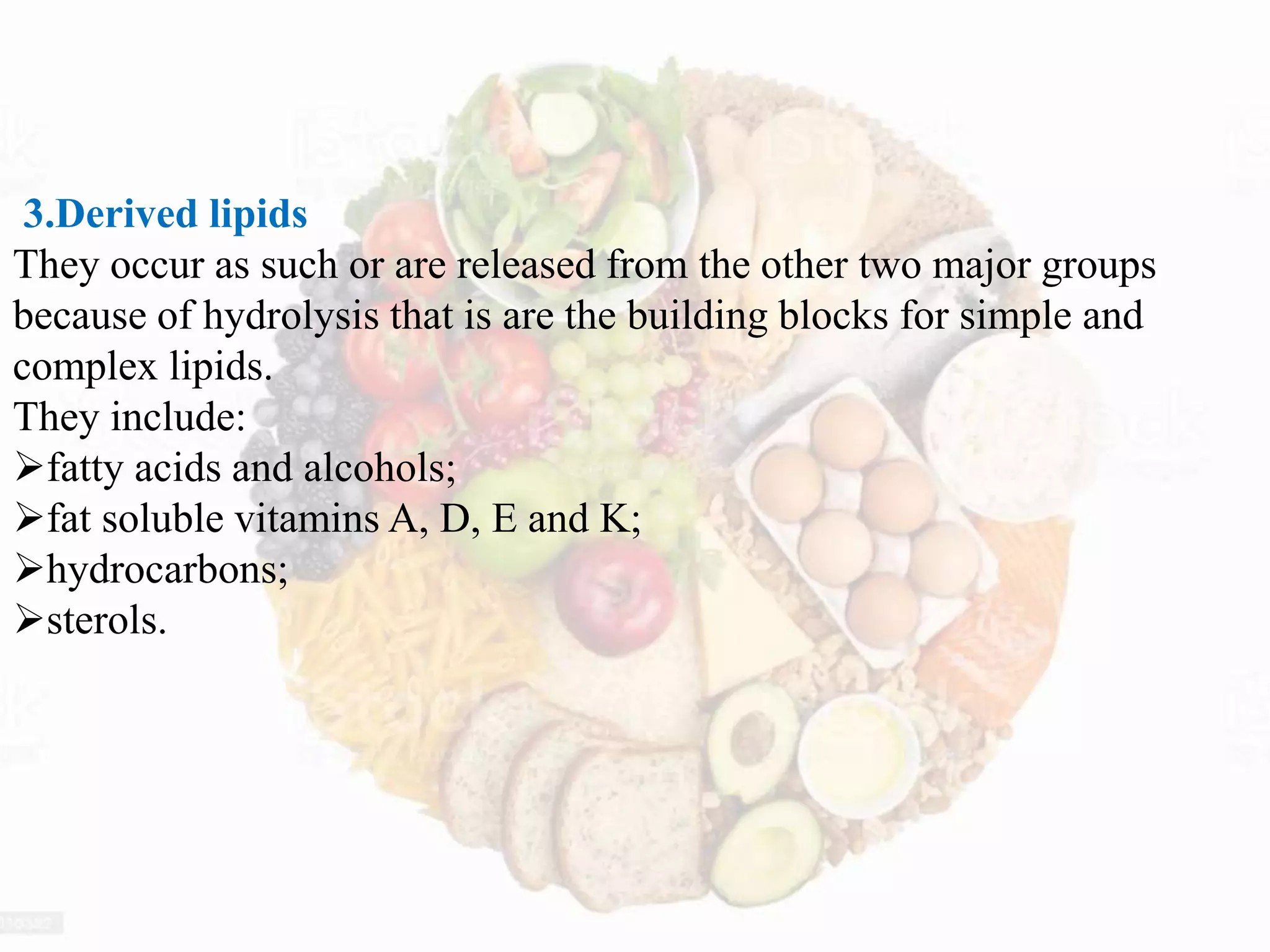 Lipids (Part-1) || Food Analysis || Pharmaceutical Analysis Department ...