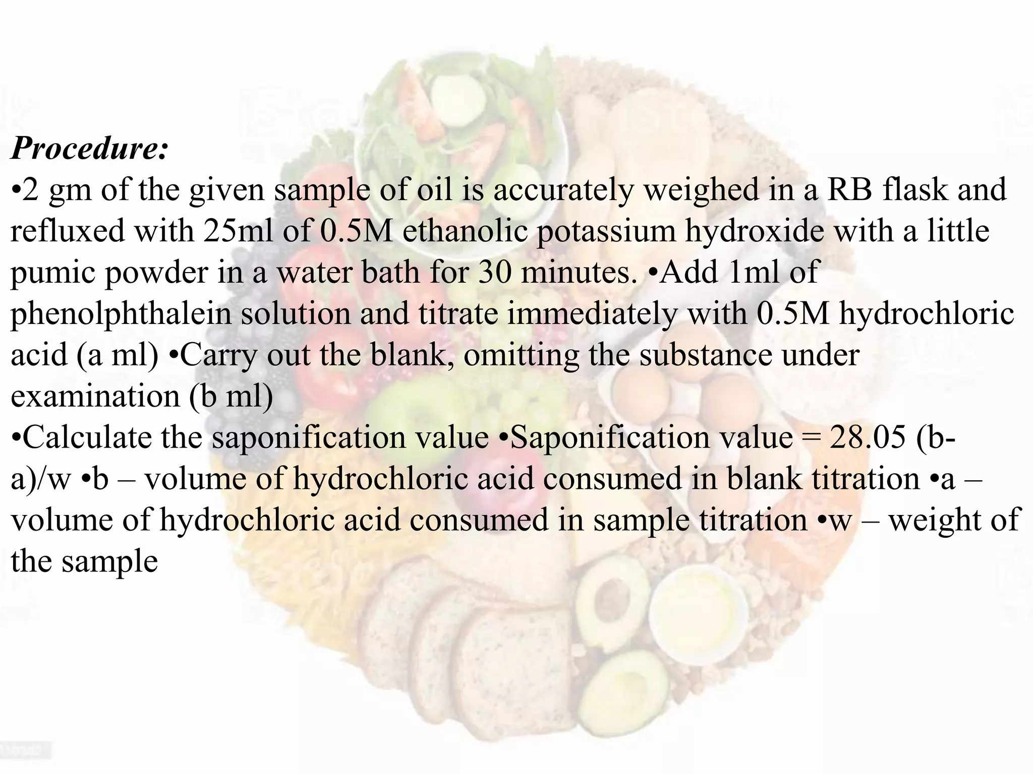 Lipids (Part-1) || Food Analysis || Pharmaceutical Analysis Department ...