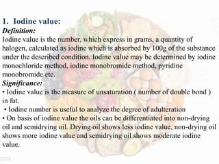 Lipids (Part-1) || Food Analysis || Pharmaceutical Analysis Department ...