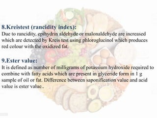 Lipids (Part-1) || Food Analysis || Pharmaceutical Analysis Department ...