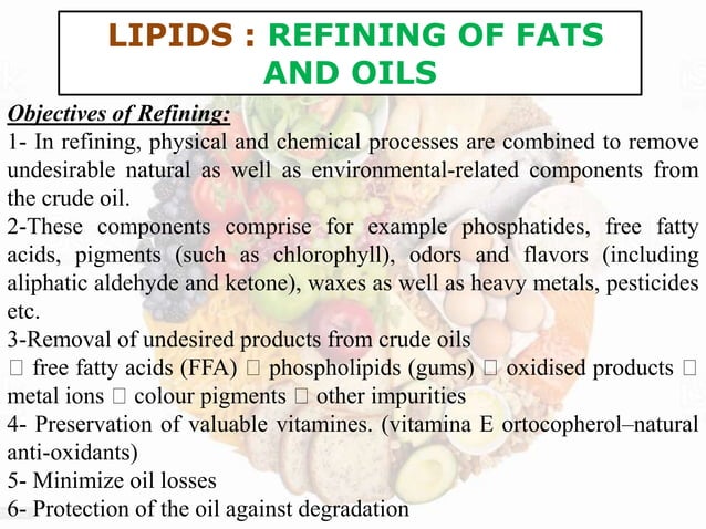 Lipids (Part-1) || Food Analysis || Pharmaceutical Analysis Department ...