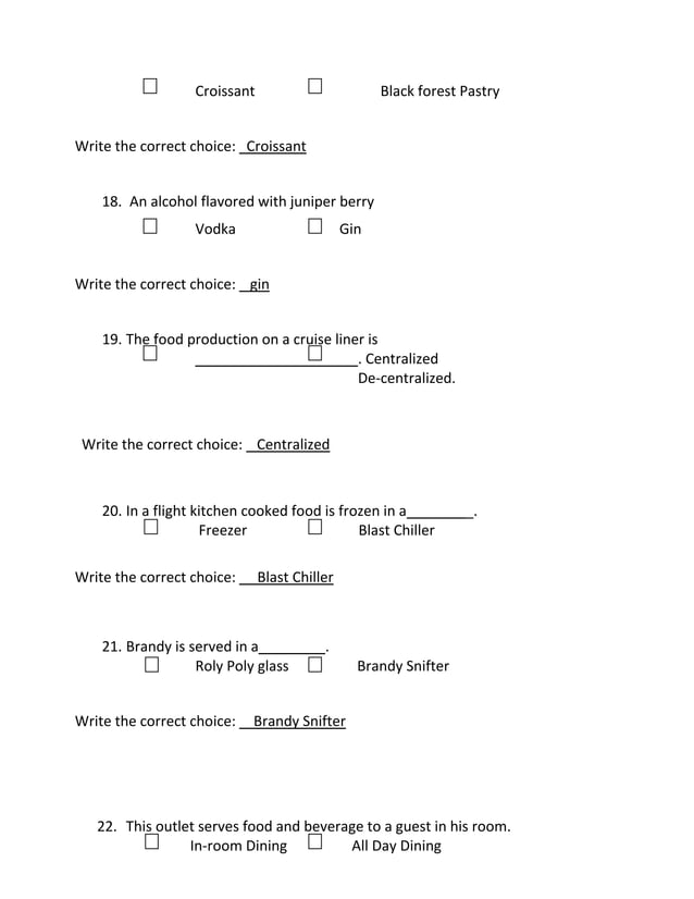 FOOD AND BEVERAGE ASSESSMENT TEST-1Imdadul docx.docx