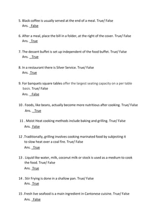 FOOD AND BEVERAGE ASSESSMENT TEST-1Imdadul docx.docx