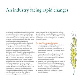 Grant Thornton - Food and beverage brochure | PDF