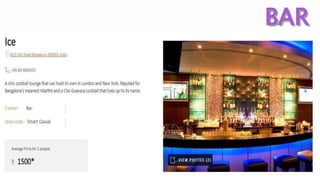 Food and beverage outlets | PPTX