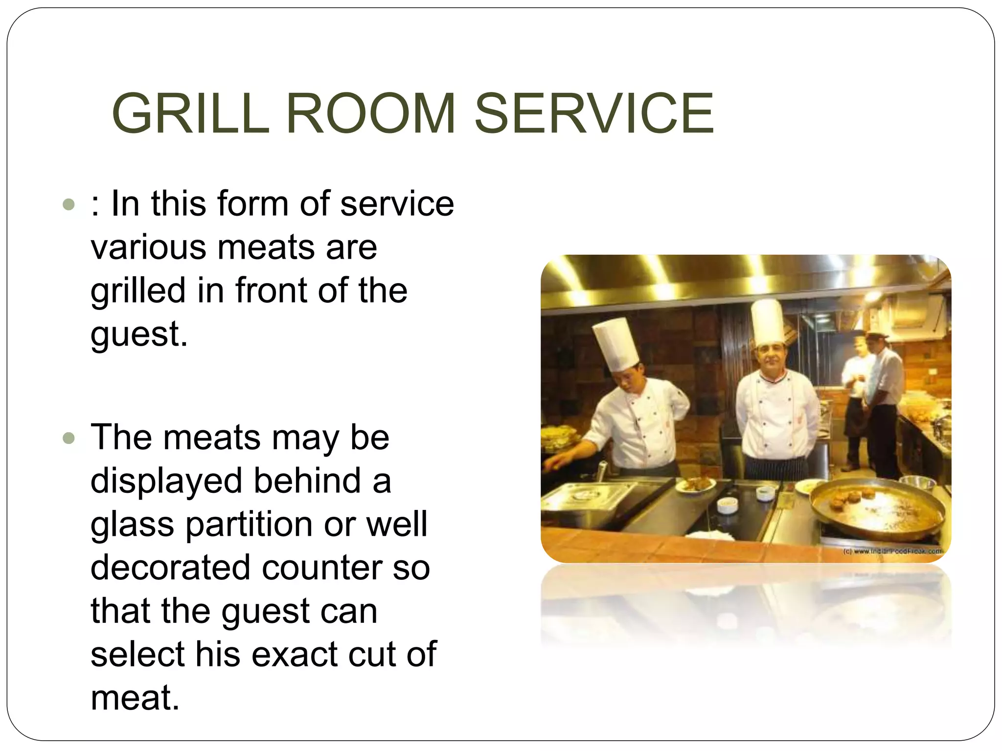 Food and beverage service methods | PPTX