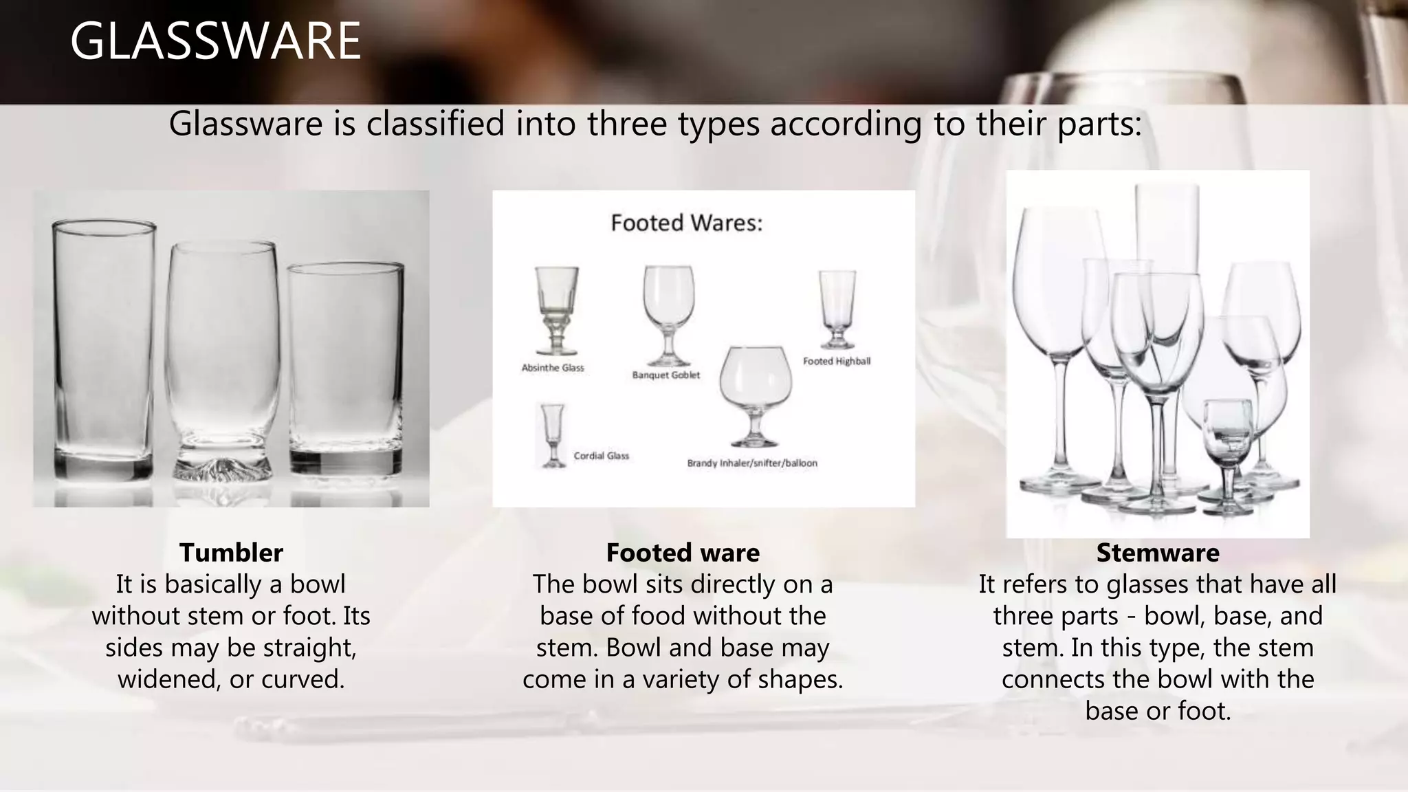 Food and beverage service operating equipments | PPTX