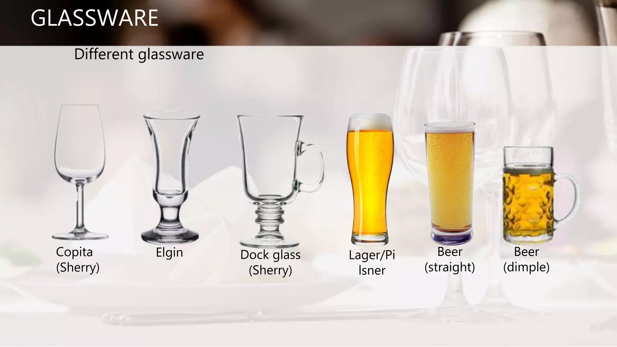 Food and beverage service operating equipments | PPTX