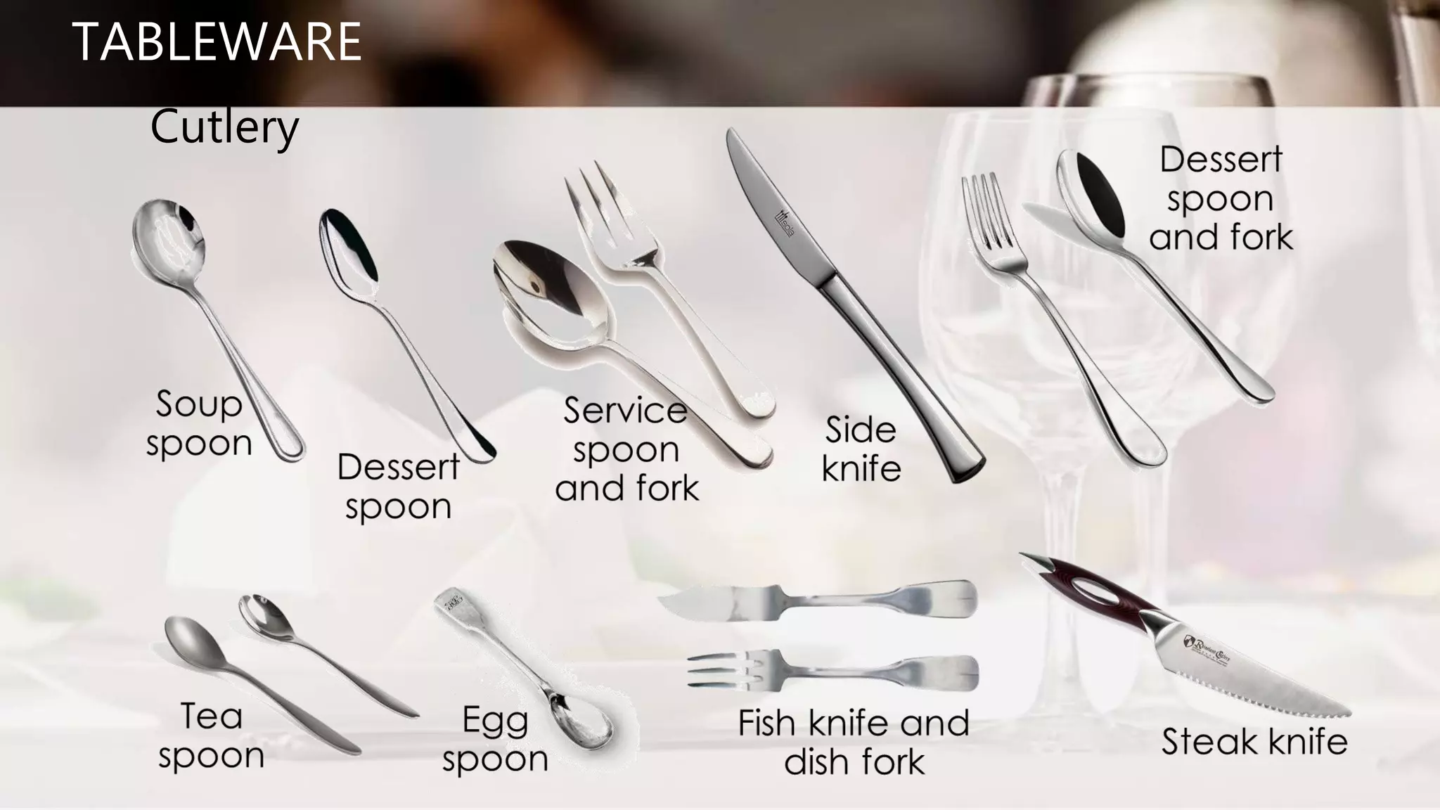 Food and beverage service operating equipments | PPTX