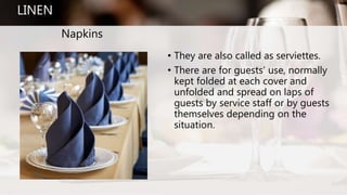 Food and beverage service operating equipments | PPTX