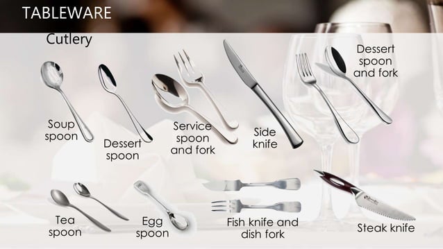 Food and beverage service operating equipments | PPTX