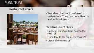 Food and beverage service operating equipments | PPTX