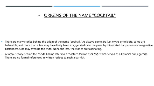 Food And Beverage Services training.pptx | Bars & Restaurants | Attractions