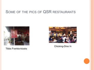 Food and beverages service assigment of examples of types of retaurants ...