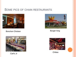 Food and beverages service assigment of examples of types of retaurants ...