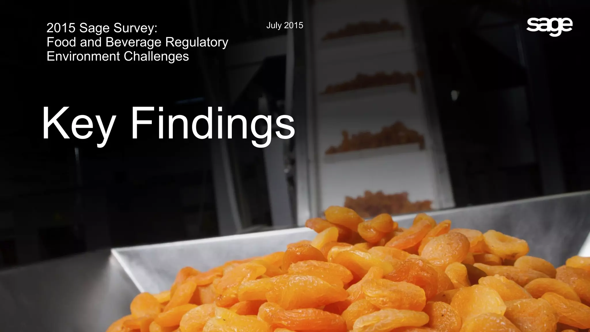 Food and beverage survey results | PPT