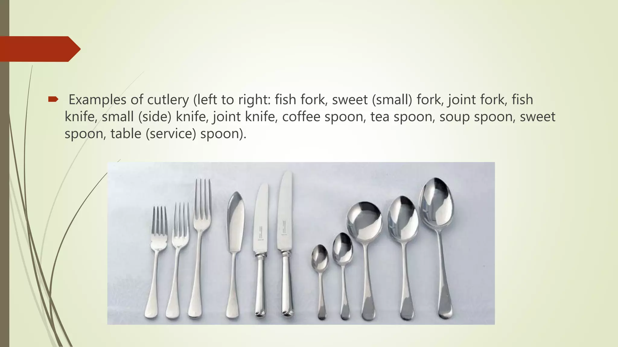 Food and Beverage Wares and Equipment.pptx | Home Appliances | Home ...