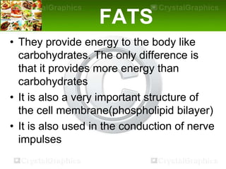 Food and body nutrition | PPTX
