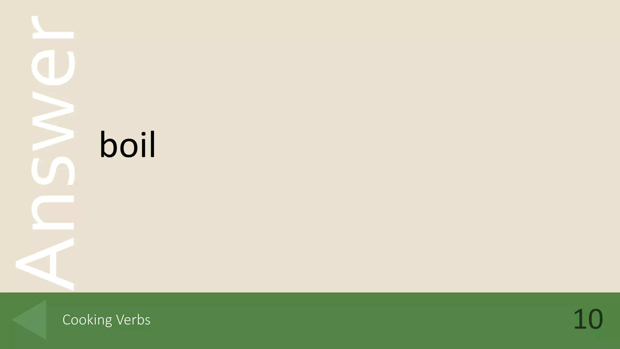 Food and Cooking Vocabulary Jeopardy Game | PPTX