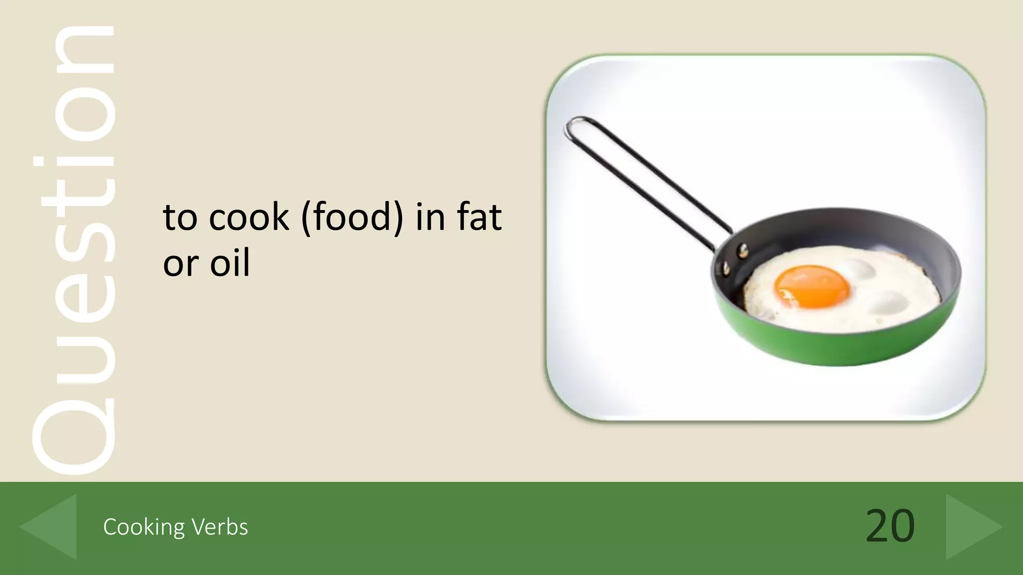 Food and Cooking Vocabulary Jeopardy Game | PPTX