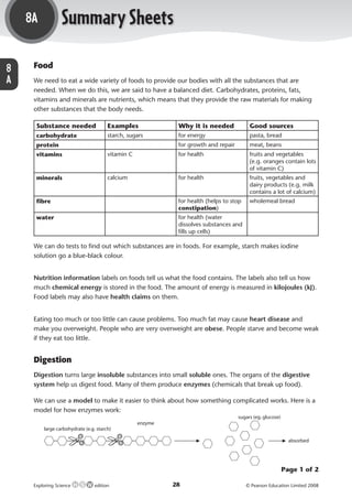 Food and digestion | PDF