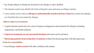 FOOD AND DRUG ALLERGY | PPTX